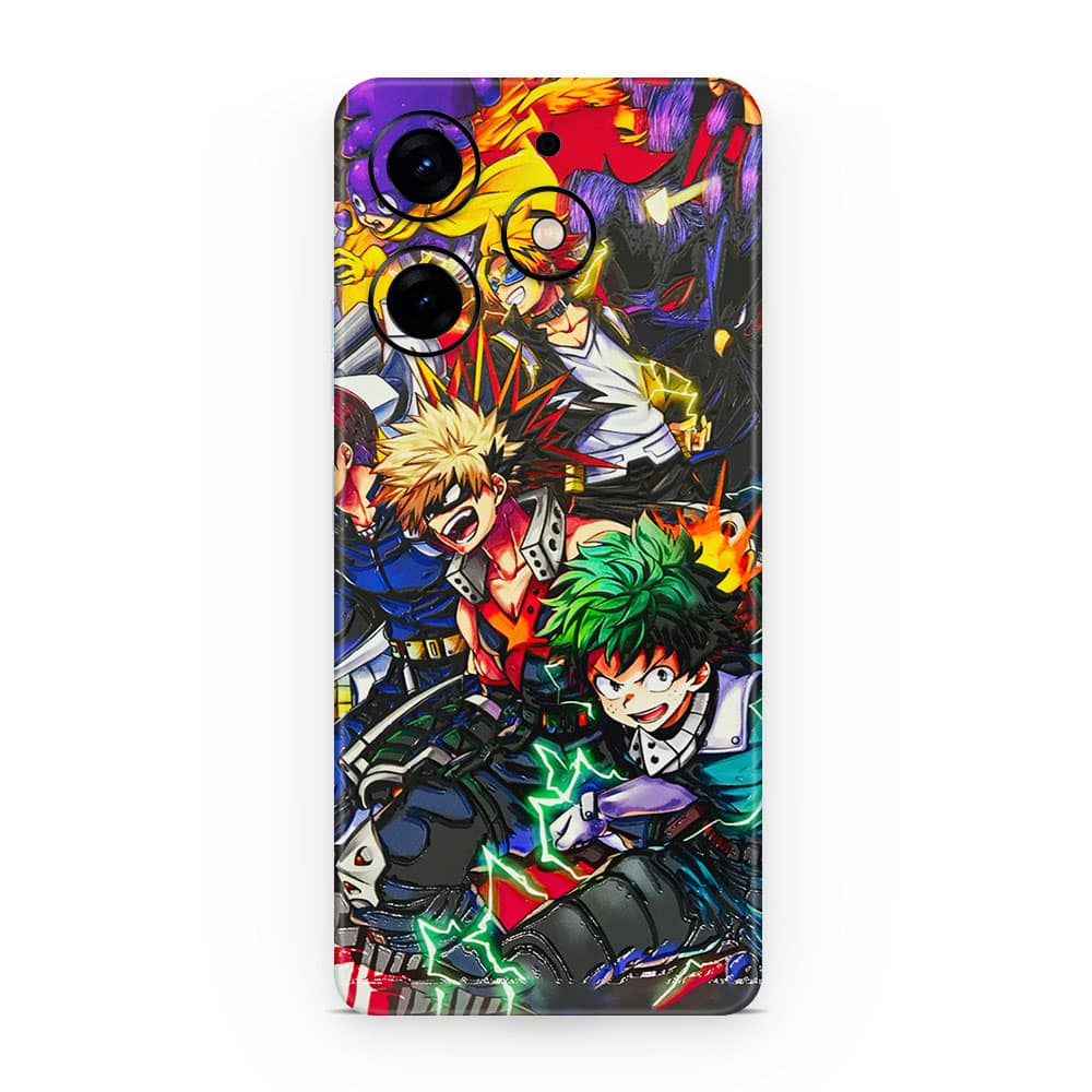 Tecno Spark Go 2024 My Hero 3D Skin - WrapitSkin The Ultimate Protection!