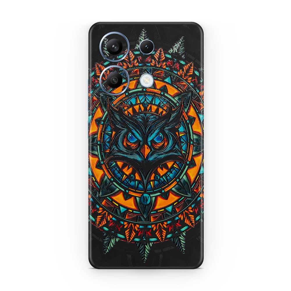 Redmi Note 13 4G Owl 3D Skin - WrapitSkin The Ultimate Protection!