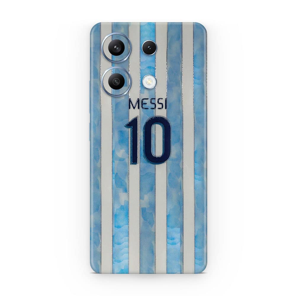 Redmi Note 13 4G Messi 3D Skin - WrapitSkin The Ultimate Protection!