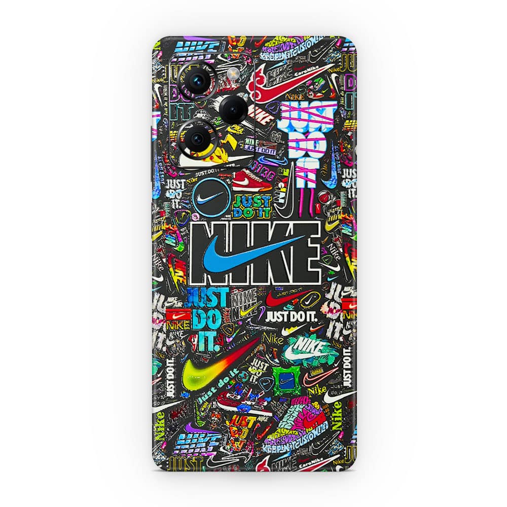 Poco X5 Pro Nike Logos 3D Skin - WrapitSkin The Ultimate Protection!