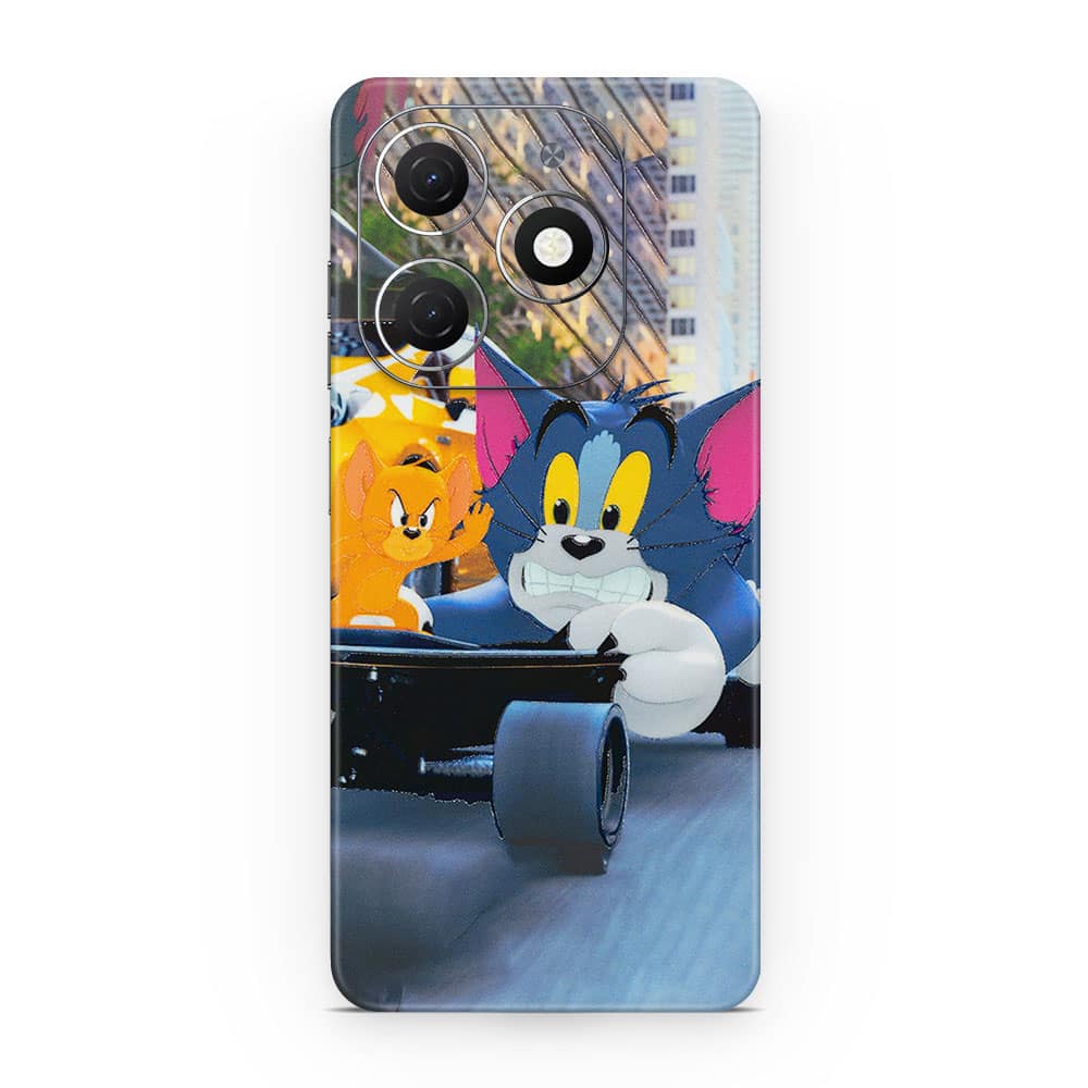 Tecno Spark 20 Tom And Jerry 3D Skin - WrapitSkin The Ultimate Protection!