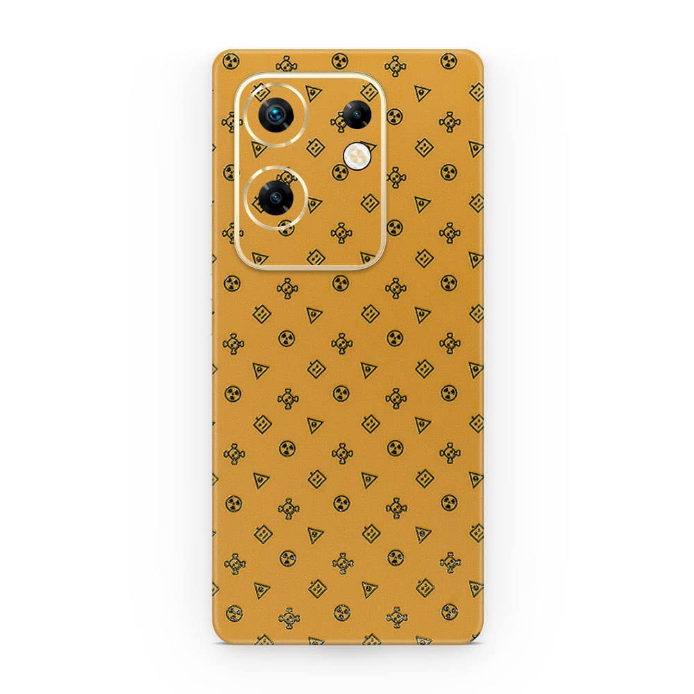 Infinix Zero 30 4G Yellow Danger 3D Skin - WrapitSkin The Ultimate ...