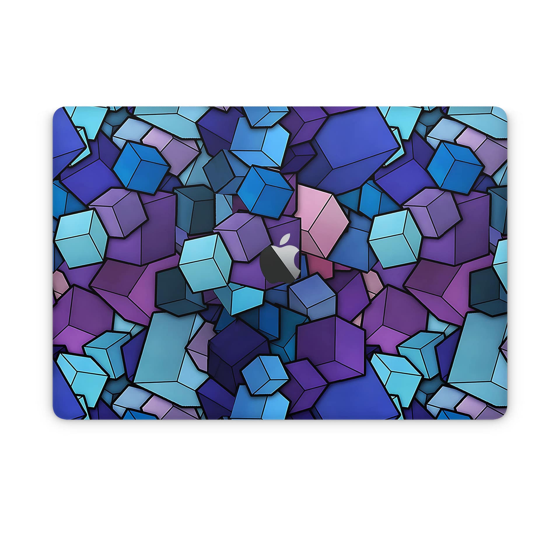 Macbook Pro 15'' (2018-2019) 3D Cubes Skin - WrapitSkin The Ultimate ...