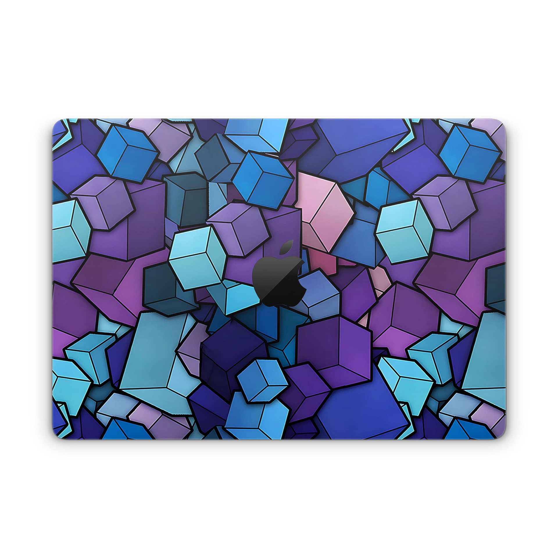MacBook Pro 14'' (2021) 3D Cubes Skin - WrapitSkin The Ultimate Protection!