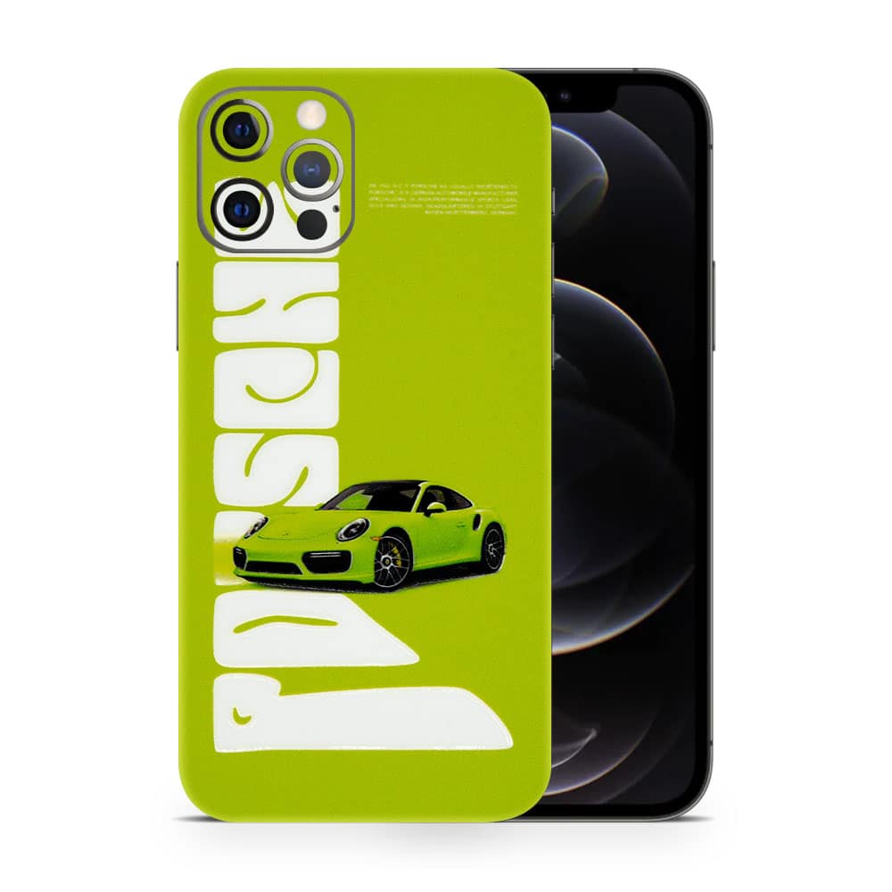 IPhone 12 Pro 911 Turbo 3D Skin - WrapitSkin The Ultimate Protection!