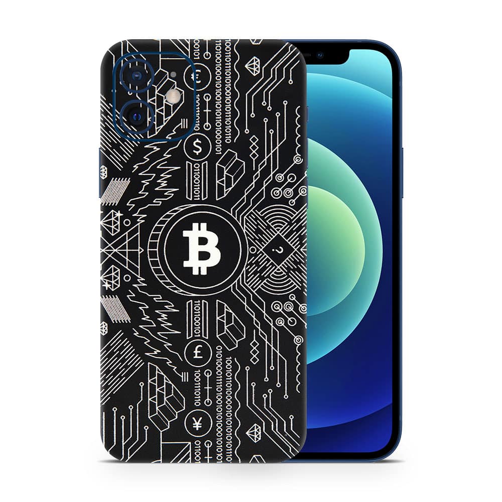 IPhone 12 Bitcoin 3D Skin - WrapitSkin The Ultimate Protection!
