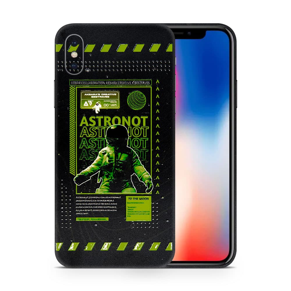 IPhone X Interstellar 3D Skin - WrapitSkin The Ultimate Protection!