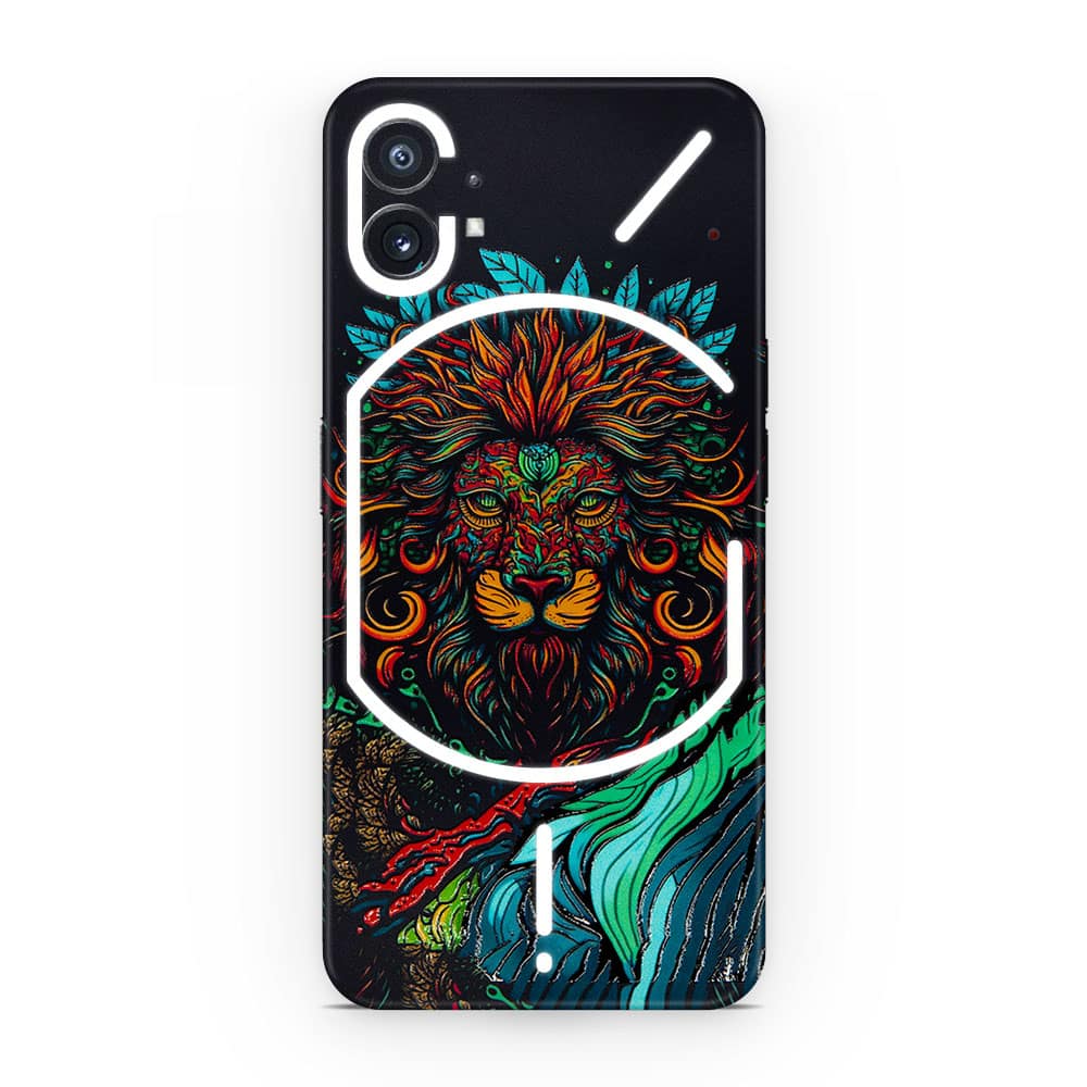 Nothing Phone 1 Fierce Lion 3D Skin - WrapitSkin The Ultimate Protection!
