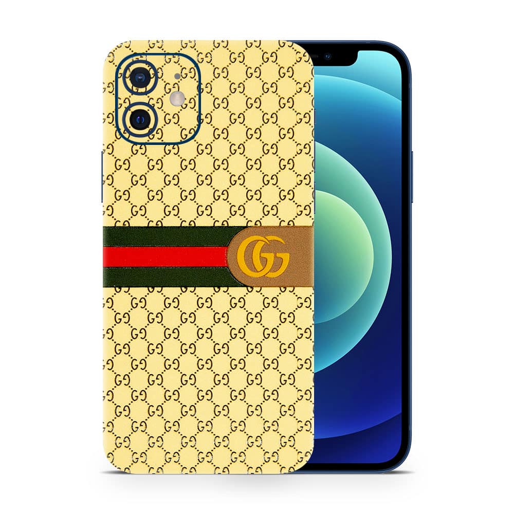 IPhone 12 Guccio Gucci 3D Skin - WrapitSkin The Ultimate Protection!