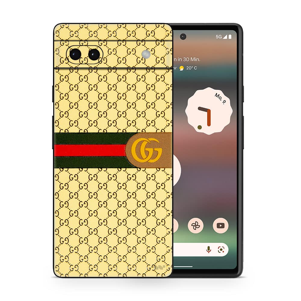 Pixel 6A Guccio Gucci 3D Skin - WrapitSkin The Ultimate Protection!