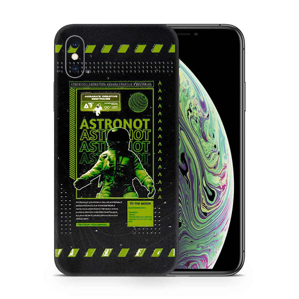 IPhone XS Max Interstellar 3D Skin - WrapitSkin The Ultimate Protection!