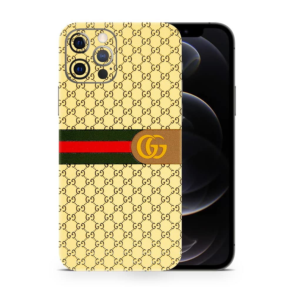 IPhone 12 Pro Guccio Gucci 3D Skin - WrapitSkin The Ultimate Protection!
