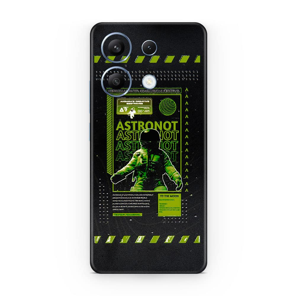 Redmi Note 13 4G Interstellar 3D Skin - WrapitSkin The Ultimate Protection!