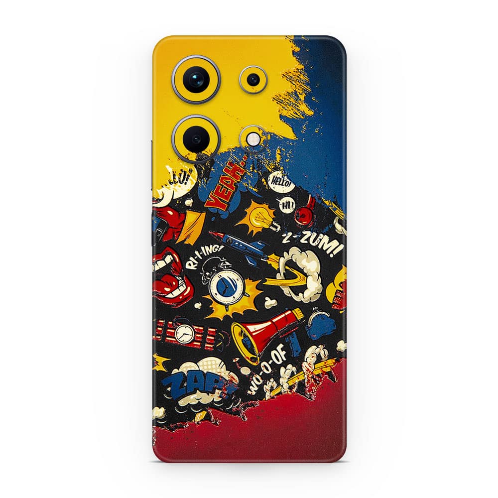 Infinix Note 30 Pop Art 3D Skin - WrapitSkin The Ultimate Protection!