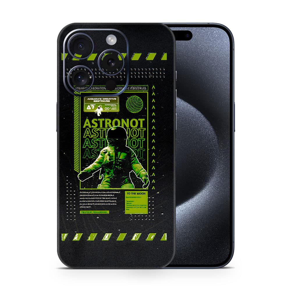 IPhone 15 Pro Interstellar 3D Skin - WrapitSkin The Ultimate Protection!