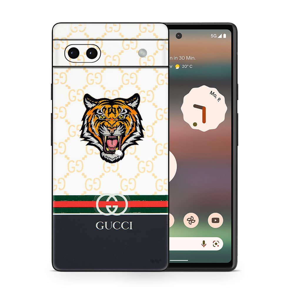 Pixel 6A Royal Gucci 3D Skin - WrapitSkin The Ultimate Protection!
