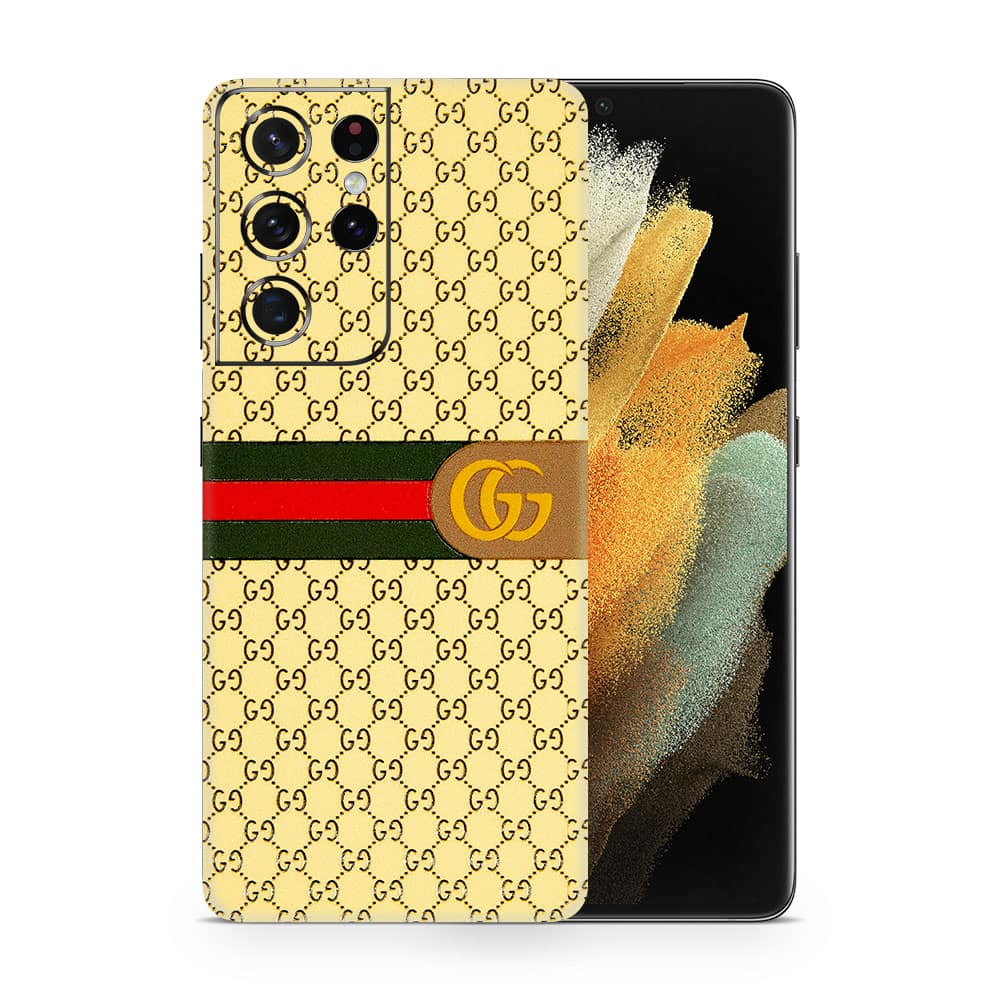 Galaxy S21 Ultra Guccio Gucci 3D Skin - WrapitSkin The Ultimate Protection!