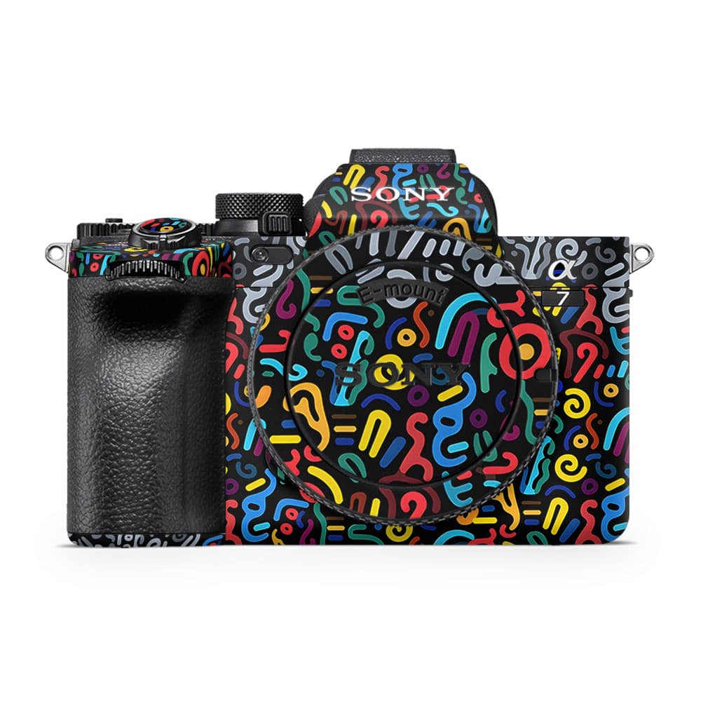 SONY Alpha A7 IV Camera Retro Revelry Skin - WrapitSkin The Ultimate Protection!